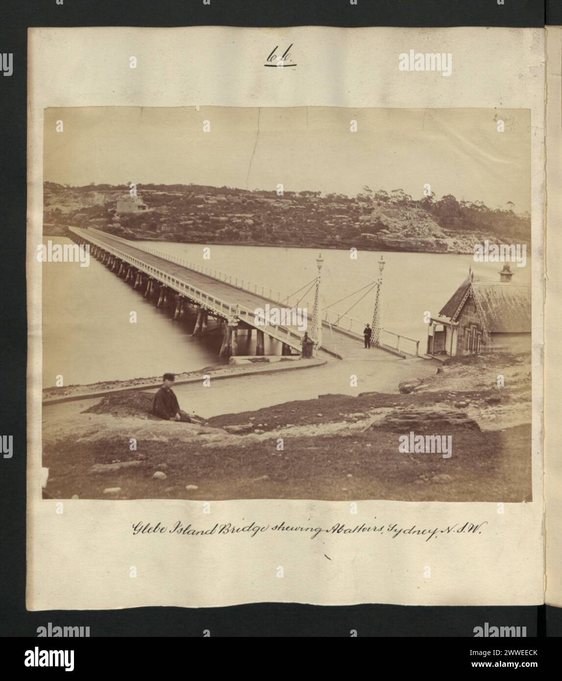 Glebe island bridge sydney hi-res stock photography and images - Alamy