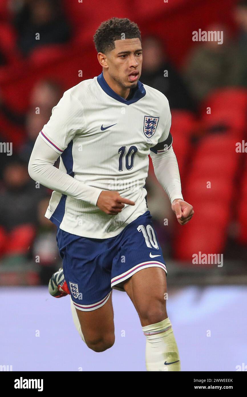 Jude Bellingham of England during the International Friendly match ...