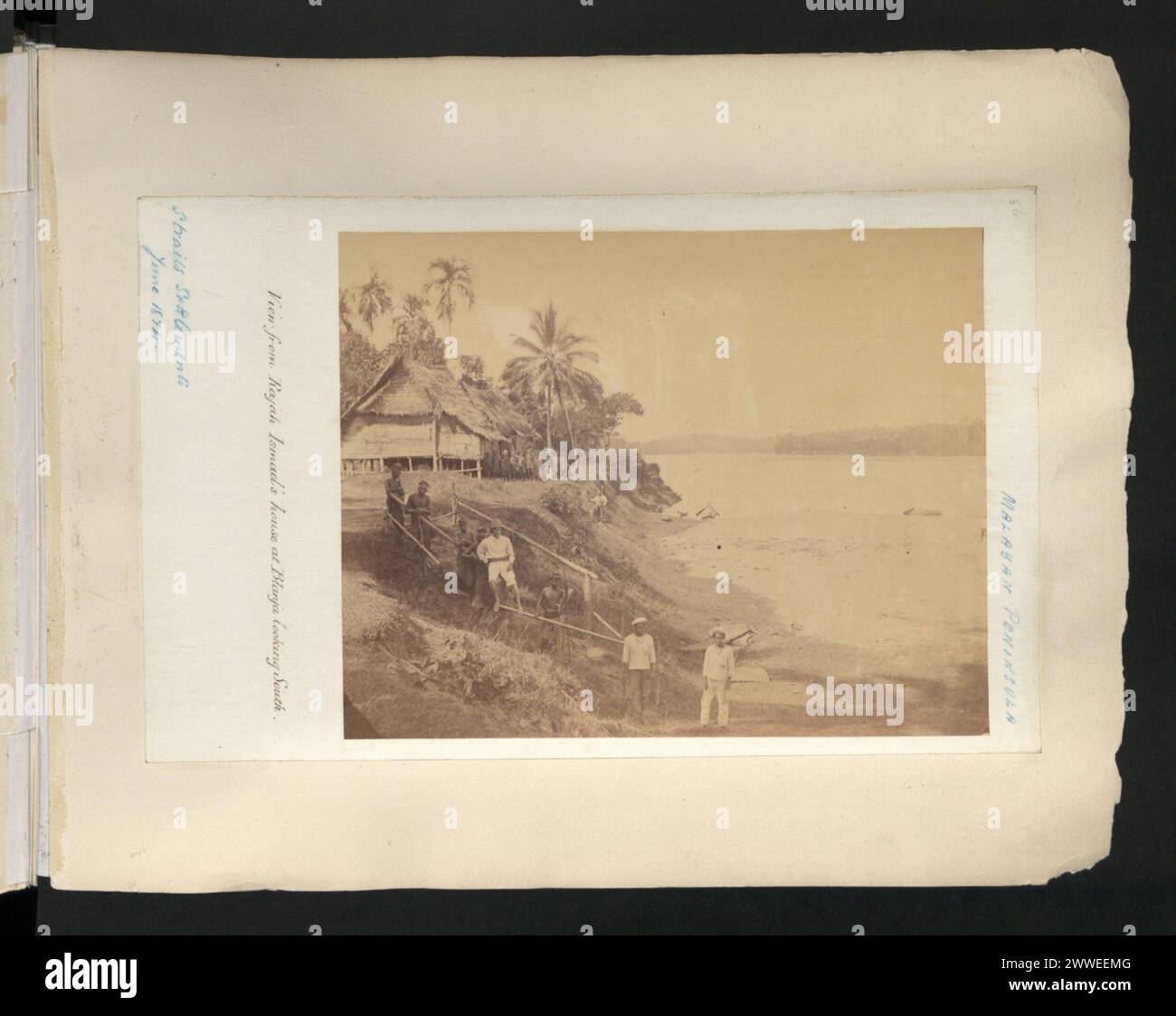 Description: Malayan Peninsula. View from Rajah Ismael's house at ...