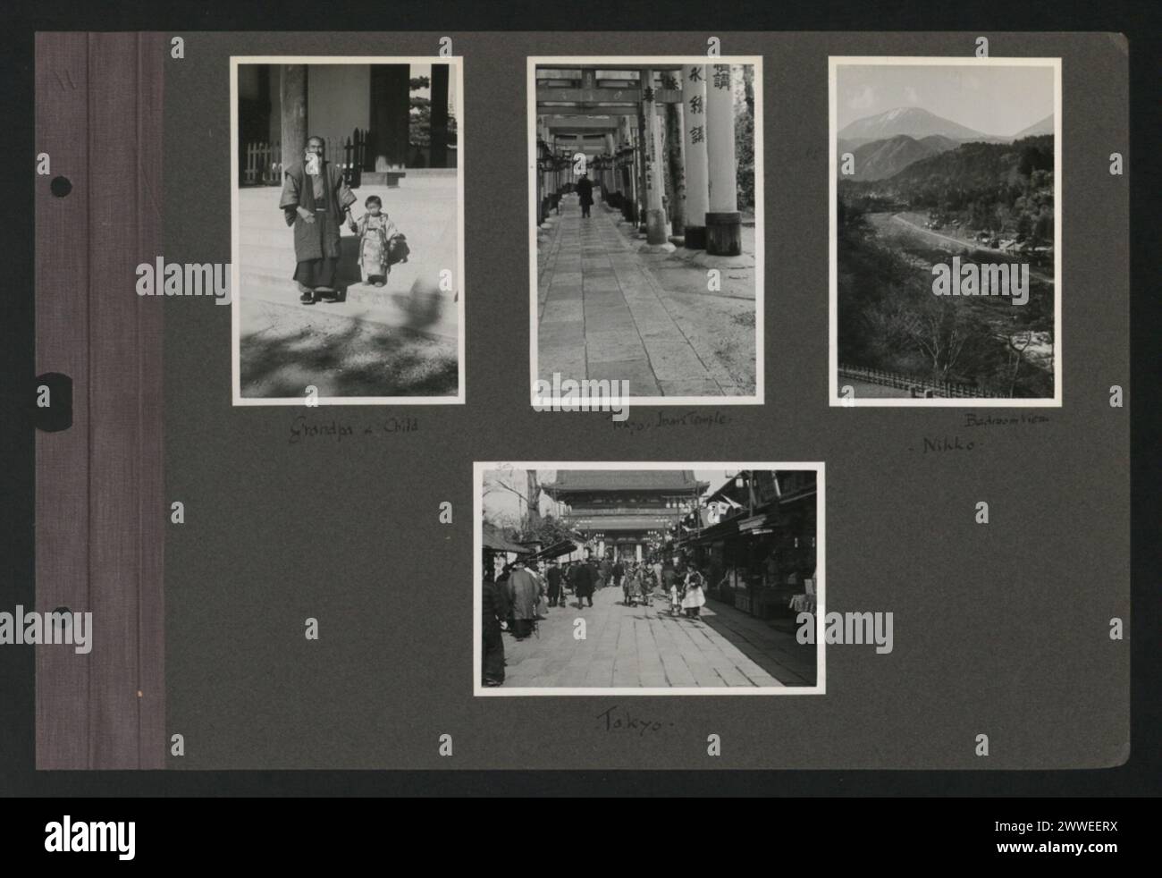 Description: Grandpa & Child. Location: Japan Date: 1935-1936 ...