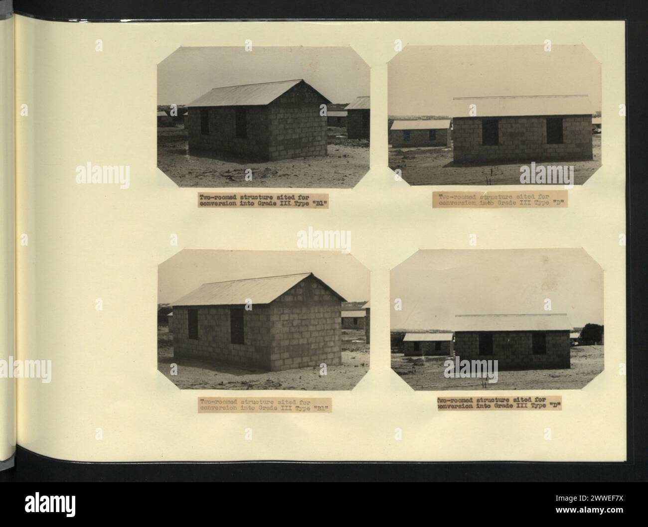 Description: Two-roomed structure sited for conversion into Grade III ...