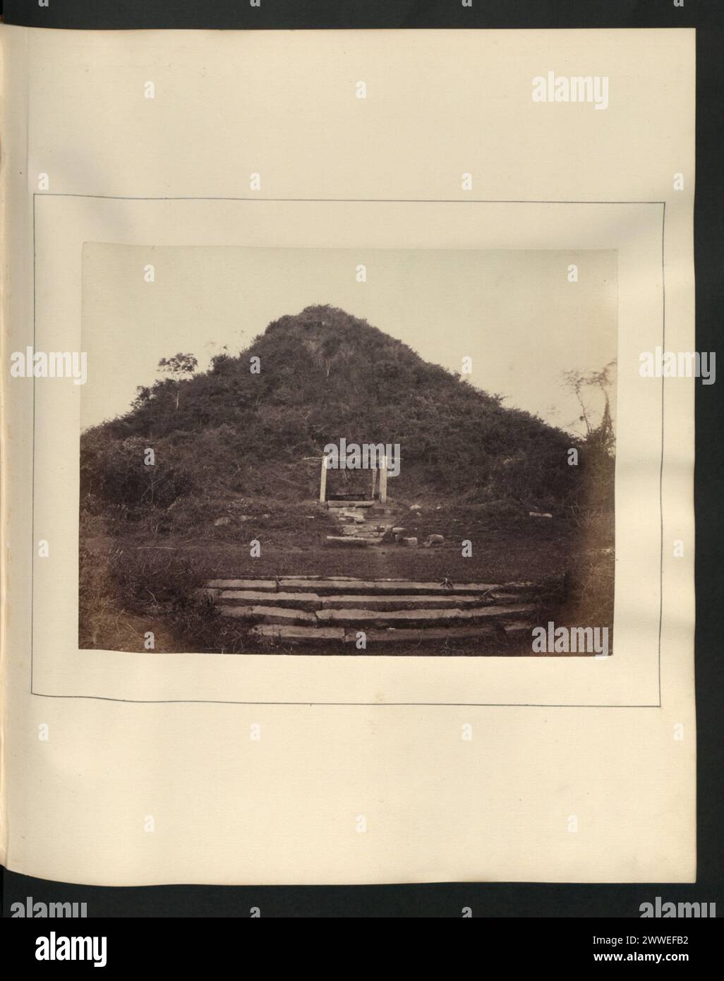 The Mirisaweti Dágoba in Anuradhapura, Ceylon, built by King Dutugemunu ...