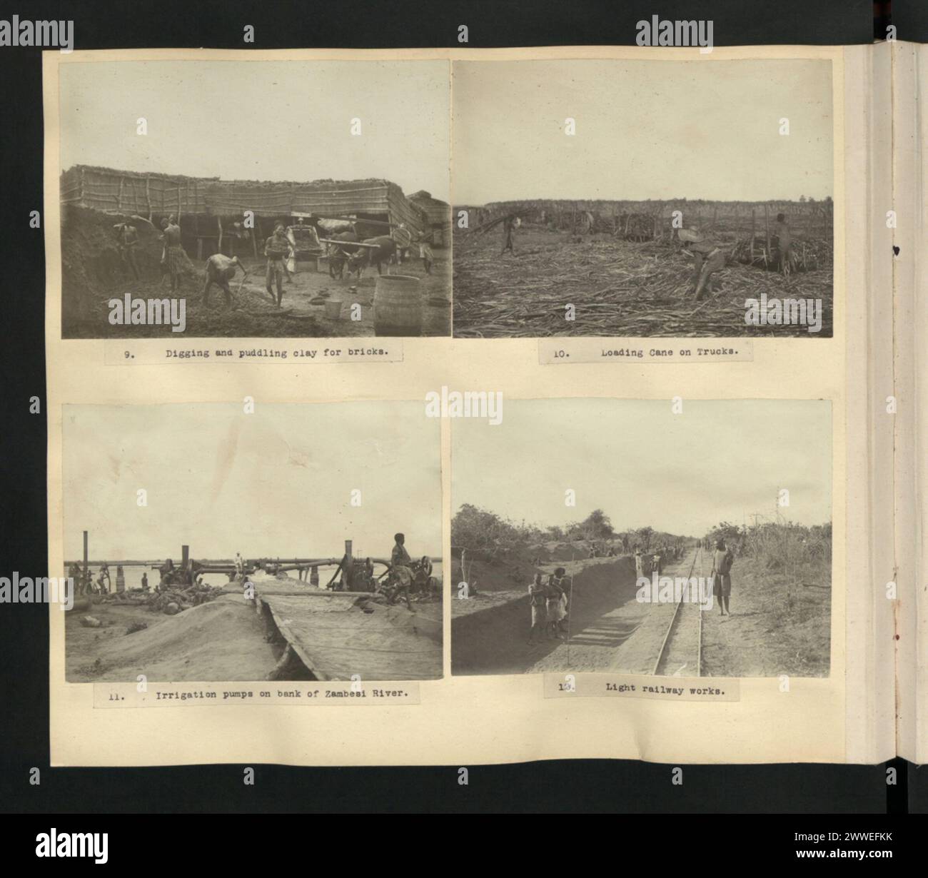 Description: Digging and puddling clay for bricks. Description: Loading ...