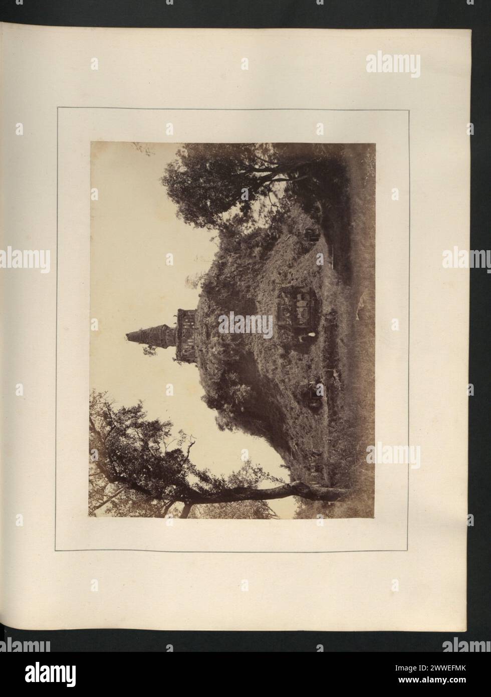 Description: Polonnaruwa. The Rankot Dagoba; solid brickwork, about 180 ...