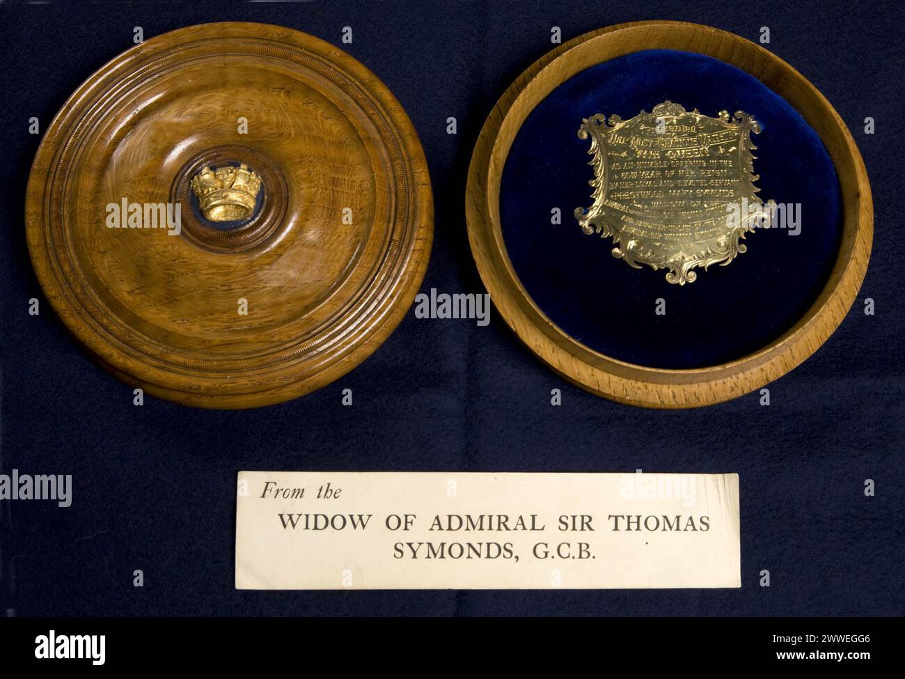 PP1-240 (1) Widow of Admiral Sir Thomas Symonds, GCB 1897 Description ...