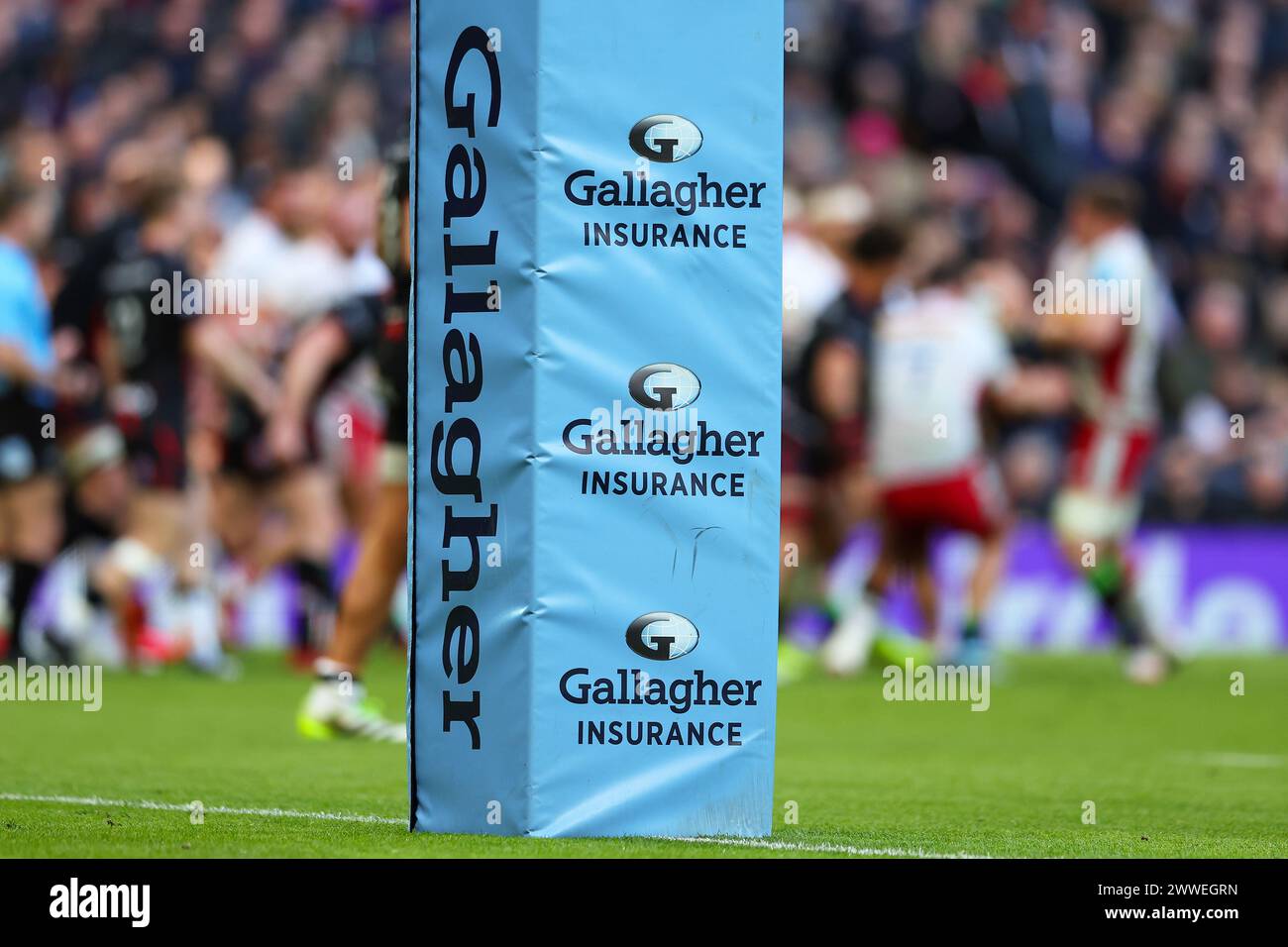 2024 gallagher premiership branding hi-res stock photography and images ...