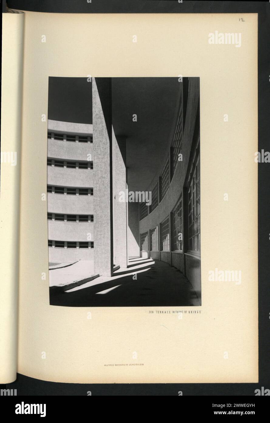 Description: Sun Terrace in Front of Bridge. The New Government ...
