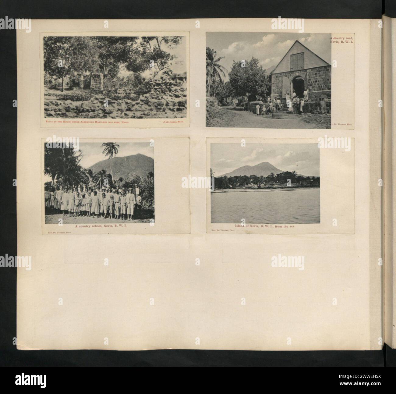 Nevis alexander hamilton house hi-res stock photography and images - Alamy