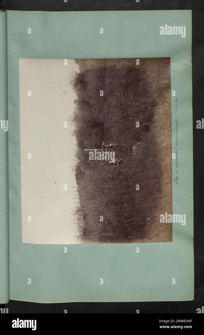 Description: Site of reference monument. Location: Canada; United ...