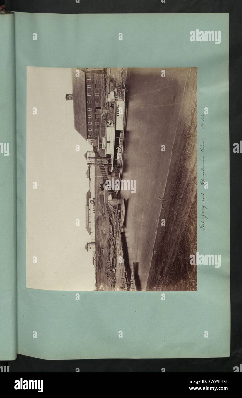 Description: Fort Garry and Apinibonie River. Location: Canada; United ...