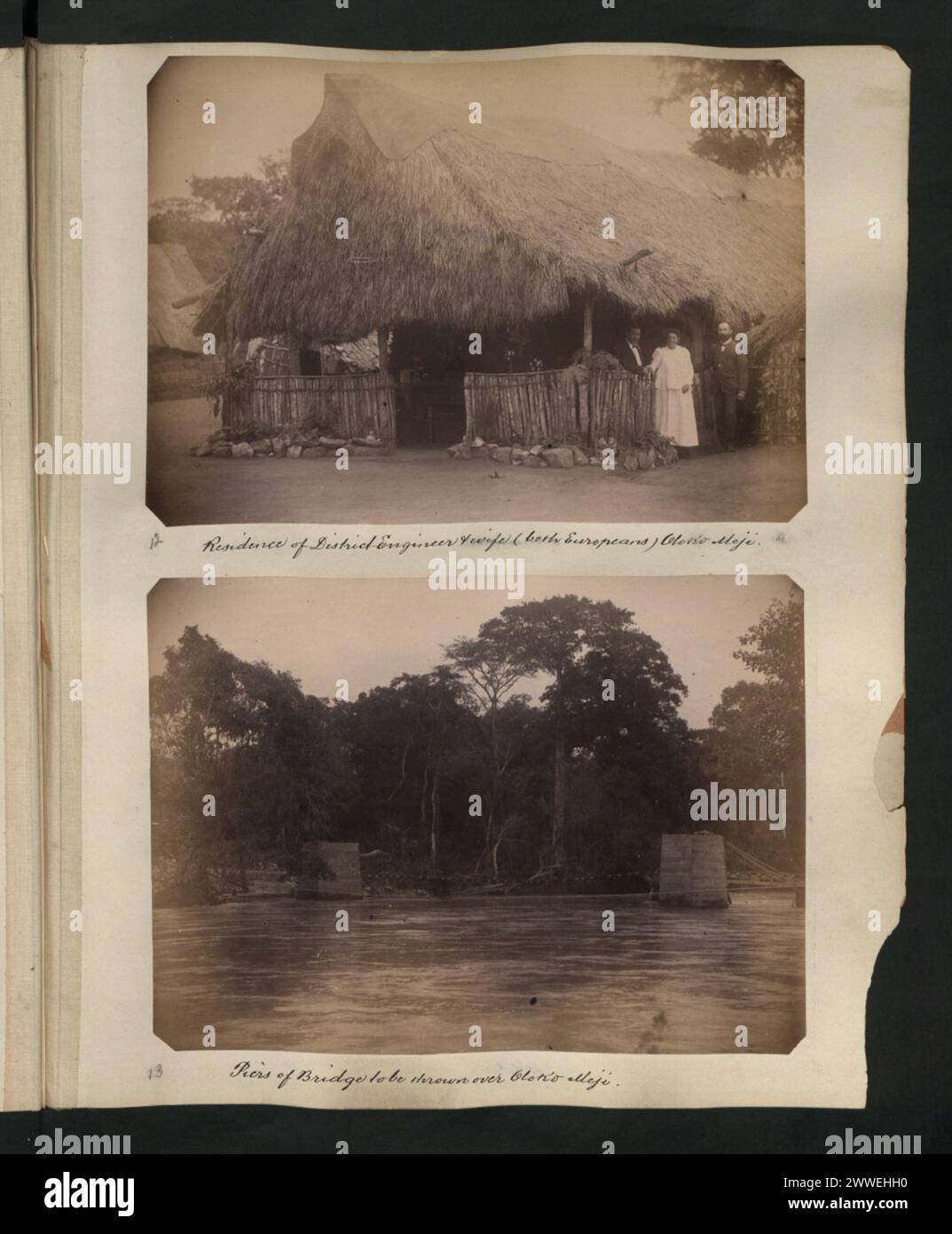 Description: Residence of District Engineer & wife (both Europeans ...