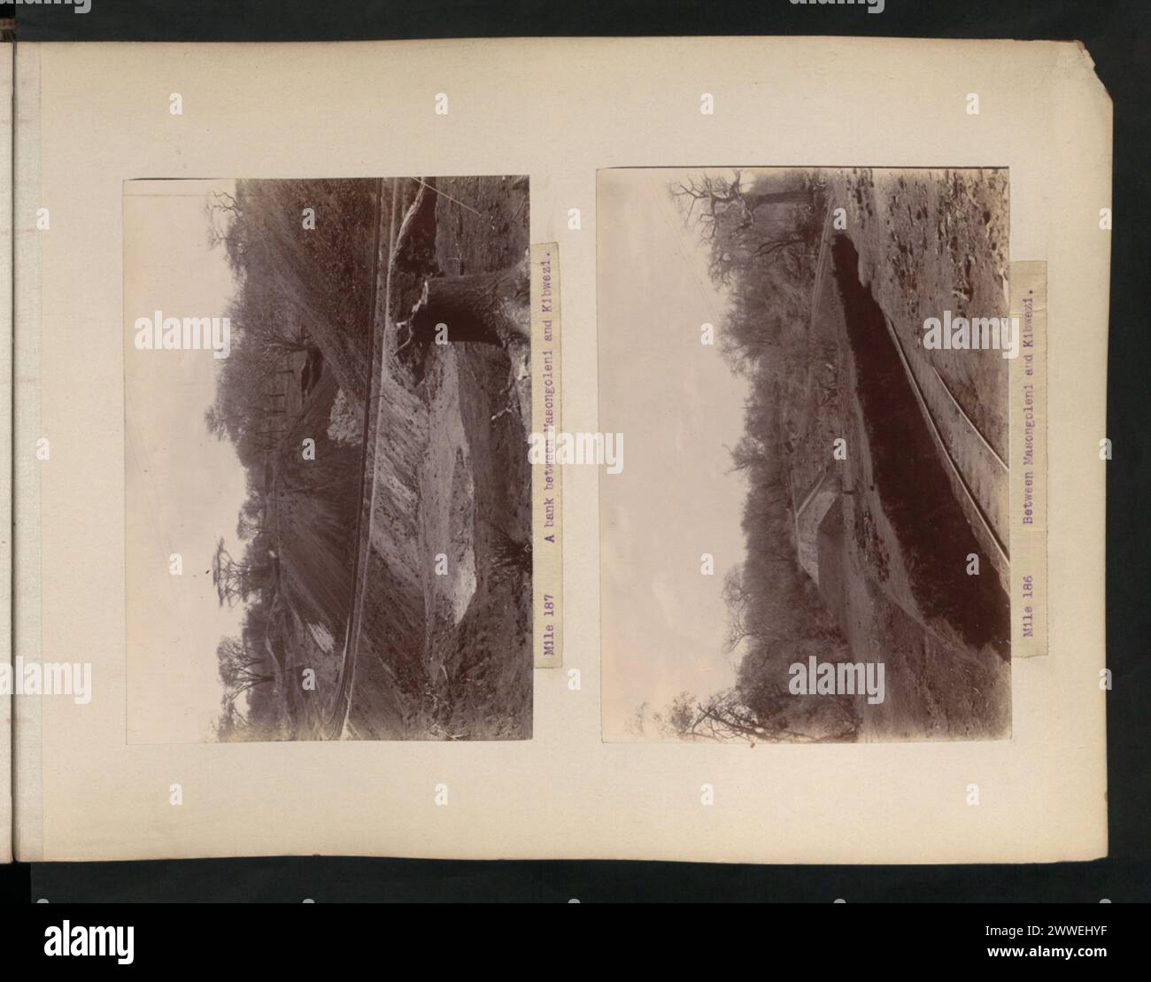 Description: Mile 187 A bank between Masongoleni and Kibwezi Location ...