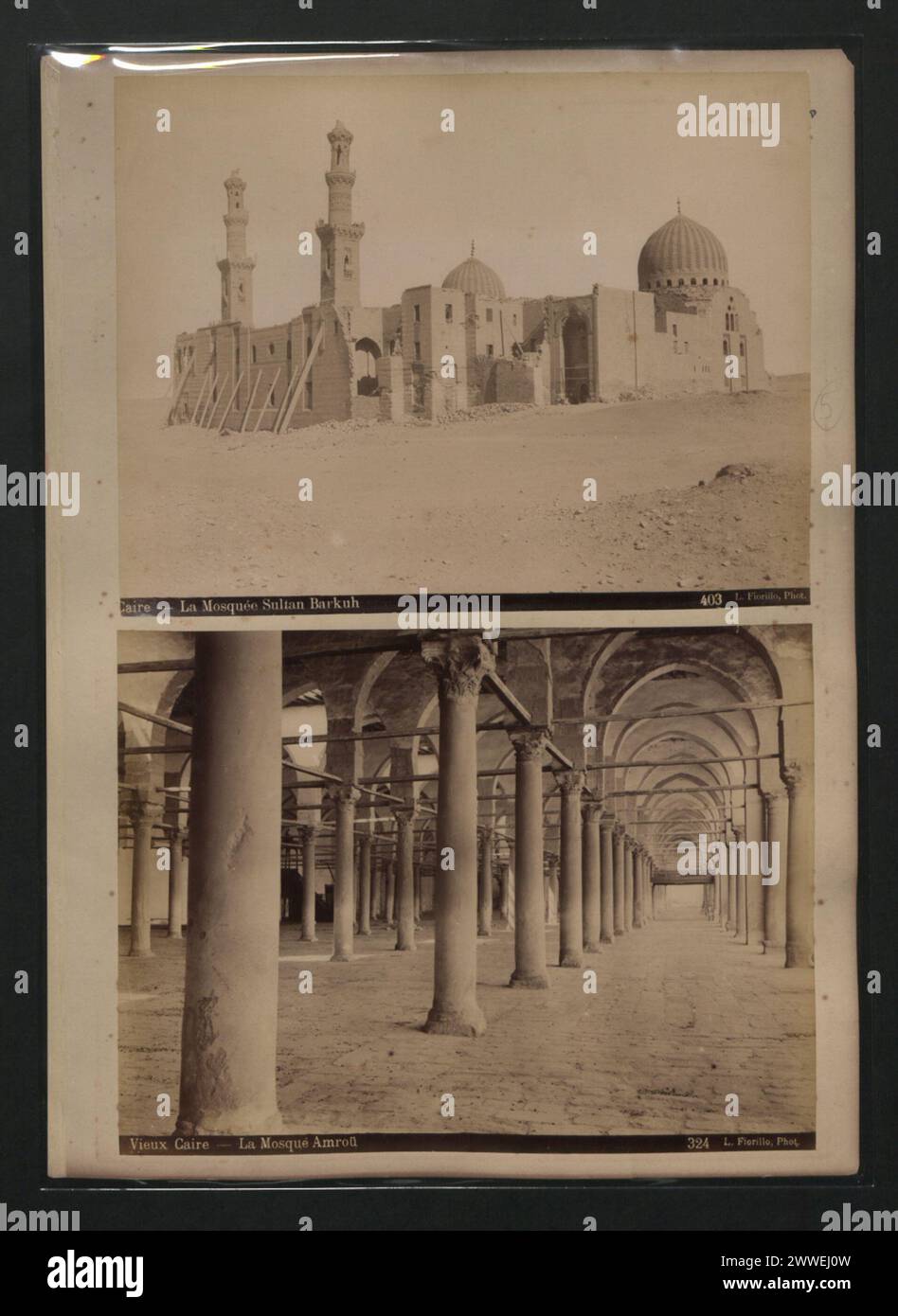 Description: Caire. La Mosquee Sultan Barkuh. Location: Cairo, Egypt ...
