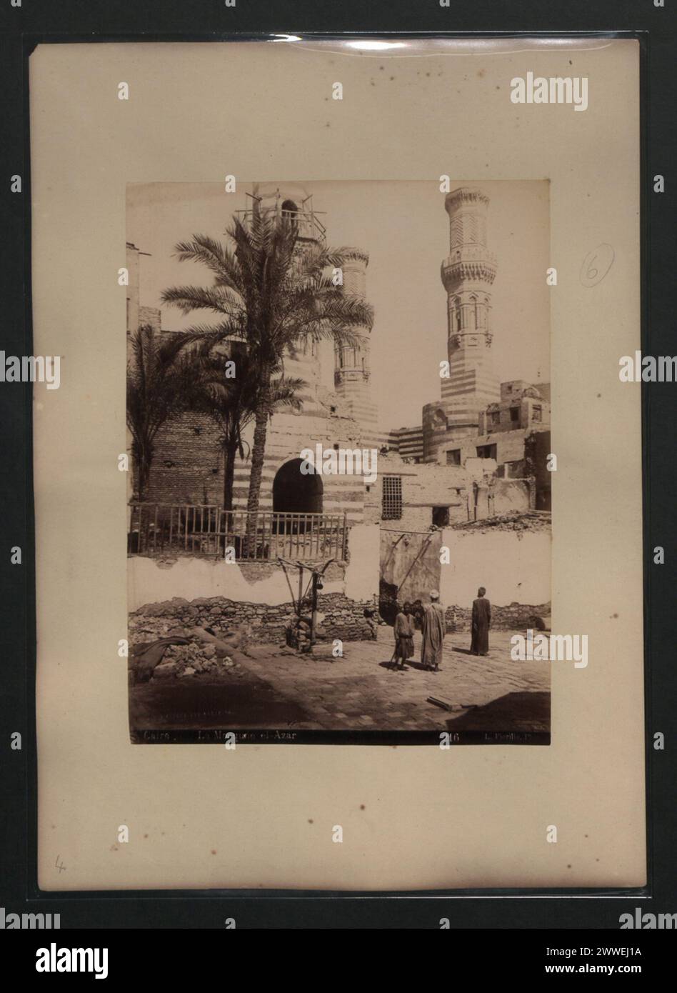Description: Caire. La Mosquee el-Azar. Location: Cairo, Egypt Date ...