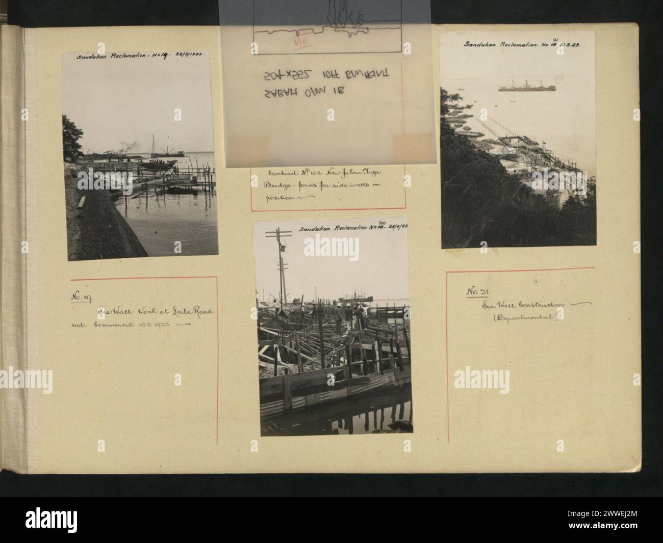 Description: Sandakan Reclamation. 28/2/23. Contract No.102. New Jalan ...