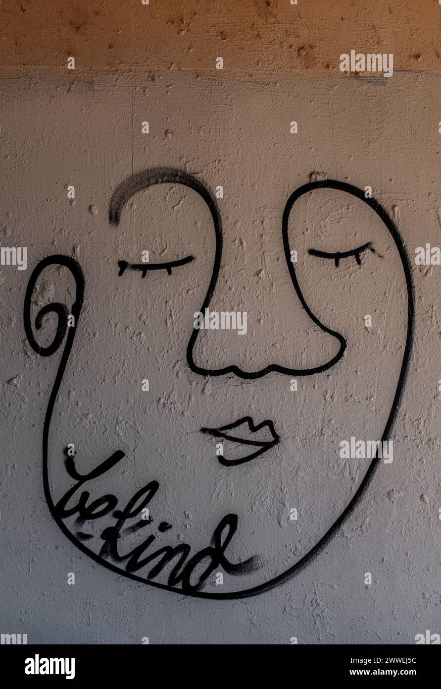 graffiti in Albuquerque, New Mexico Stock Photo - Alamy