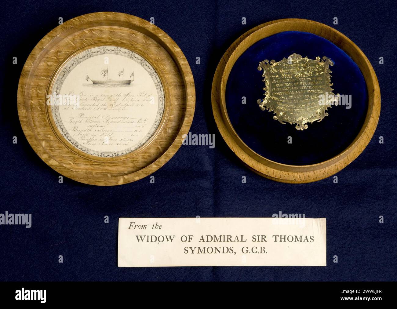 PP1-240 (2) Widow of Admiral Sir Thomas Symonds, GCB 1897 Description ...