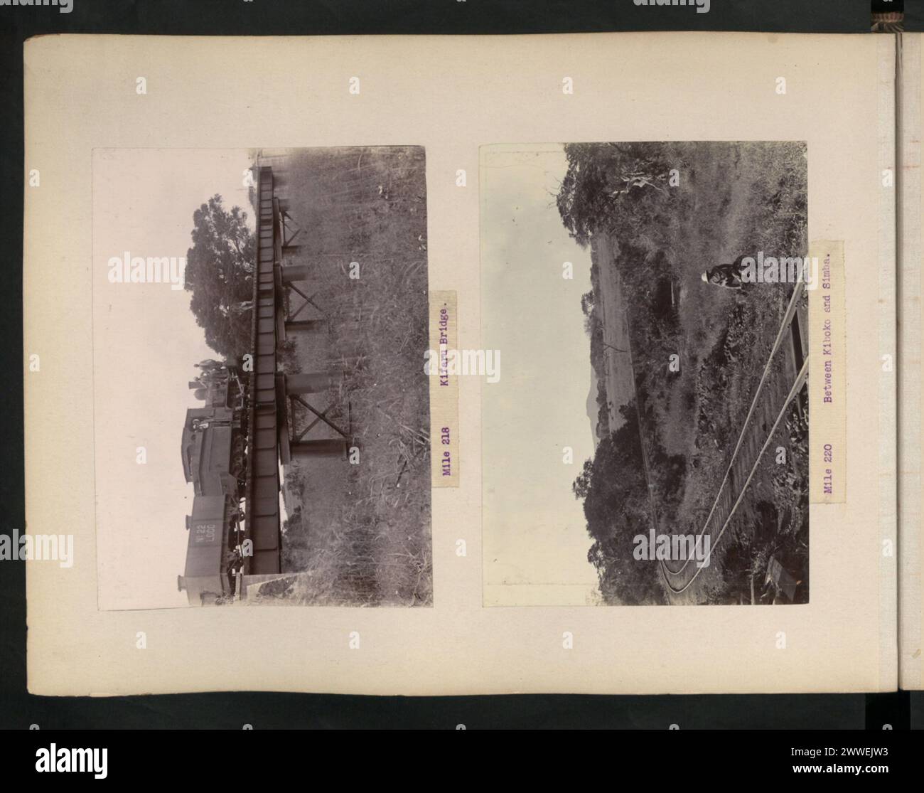 Description: Mile 218 Kifaru Bridge Description: Mile 220 Between ...