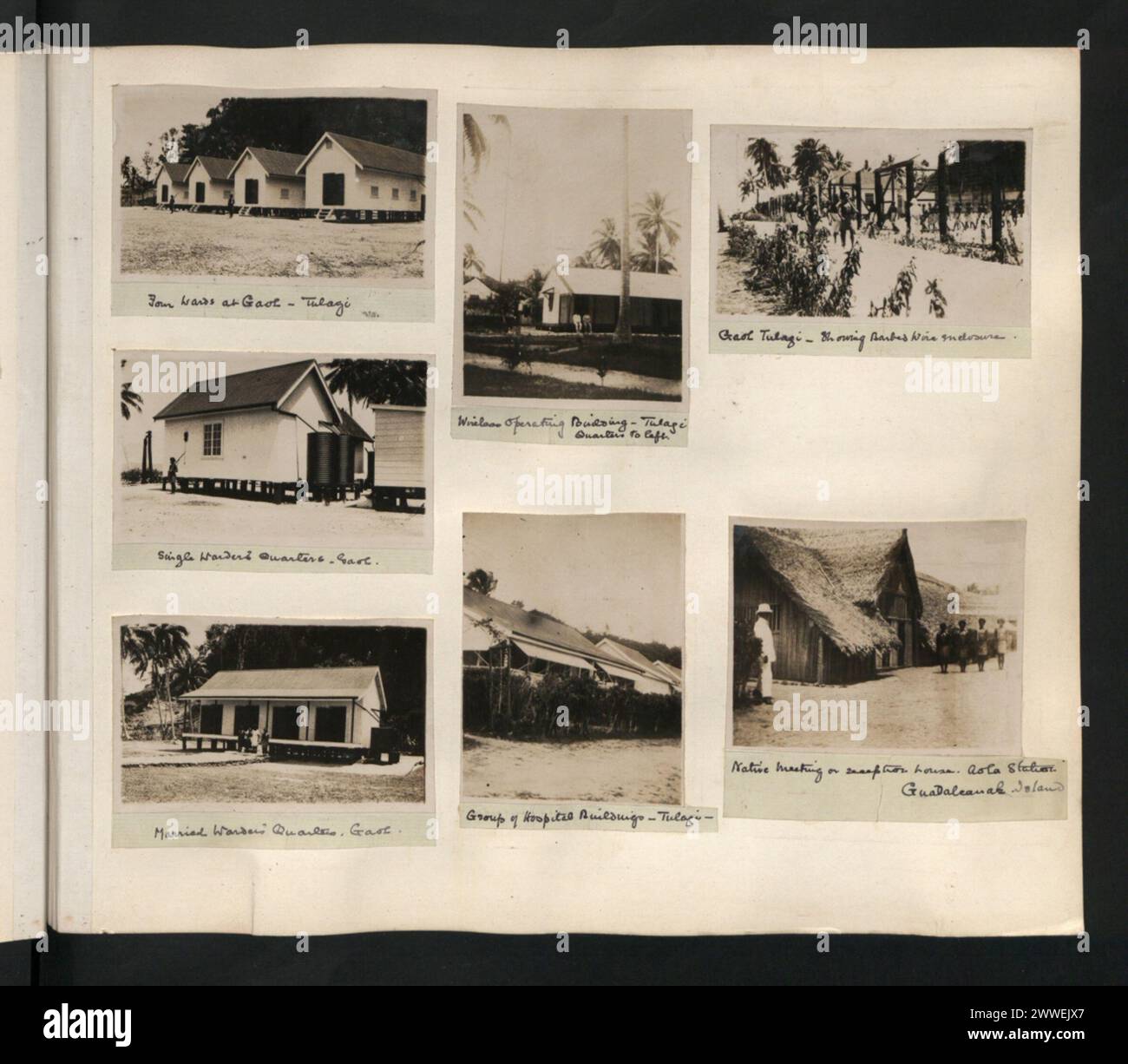 Description: Tour wards at Gaol - Tulagi Location: Gaol, Tulagi ...