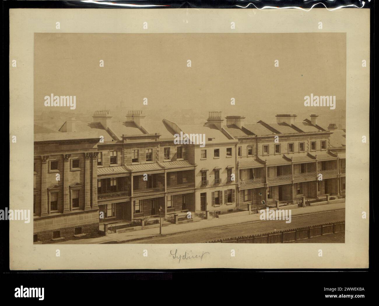 Photograph depicting Sydney, New South Wales, Australia in the 1860s ...