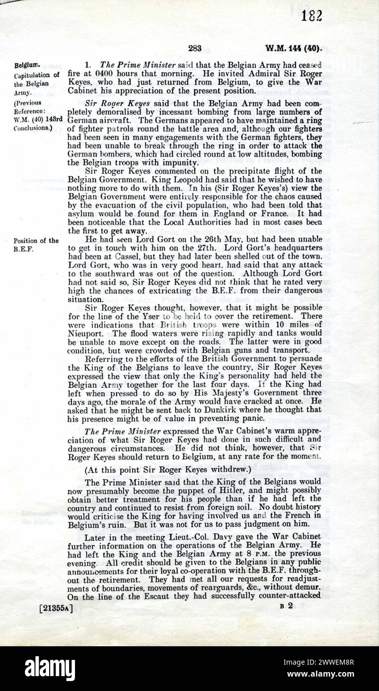 Cabinetconclusion hi-res stock photography and images - Alamy