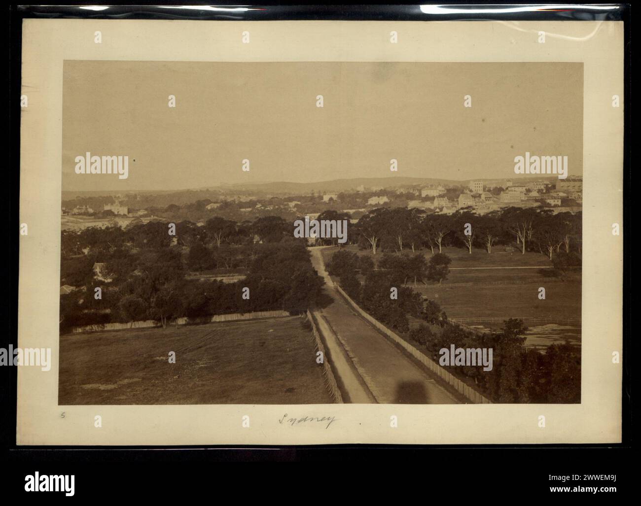 Image of Sydney, New South Wales, Australia circa 1860s showing ...