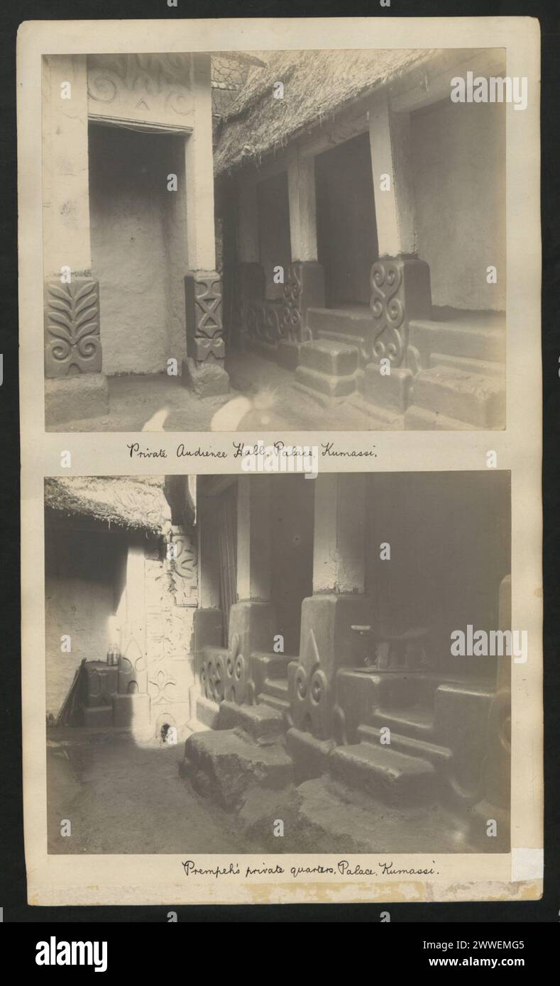 Private Audience Hall and Prempeh's private quarters in the Palace at ...