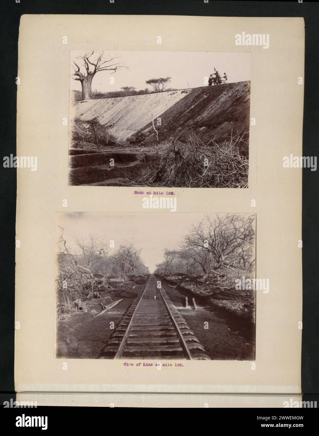 Description: Bank at Mile 160. Description: View of Line at mile 165 ...