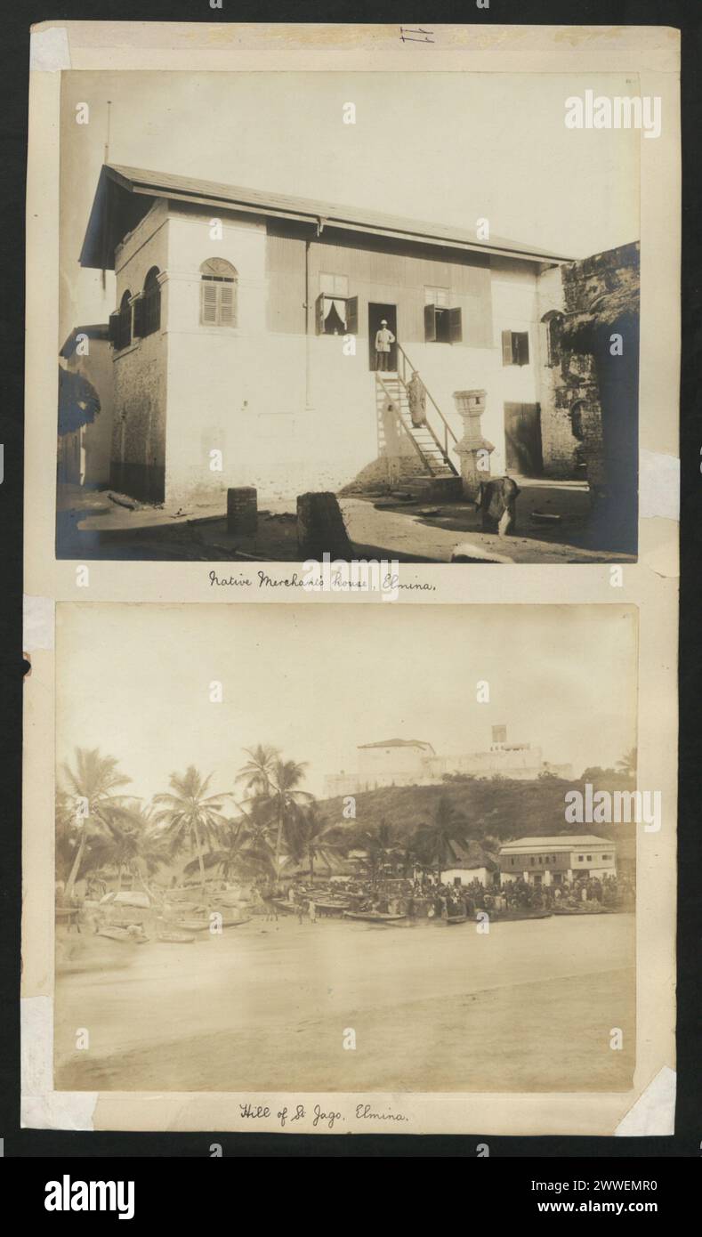 Description: Native Merchant's house, Elmina. Location: Elmina ...