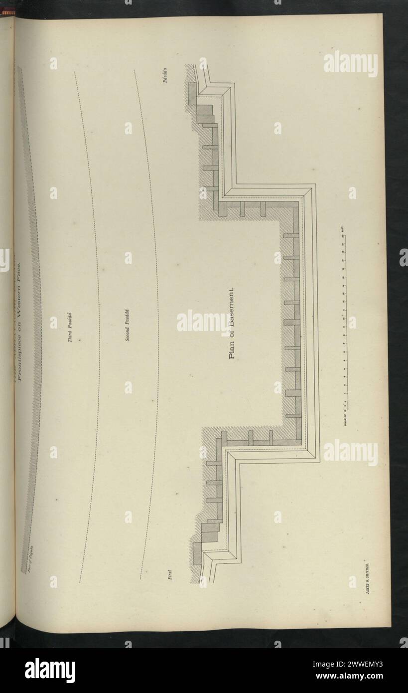 Description: The Abhayágiri Dágaba. Frontispiece on Western Face ...