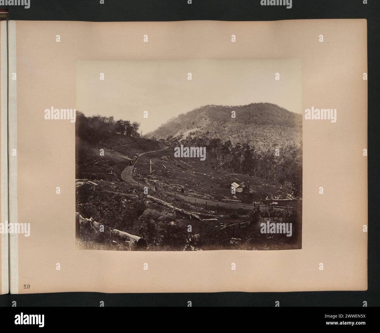 Train track route showing hi-res stock photography and images - Alamy
