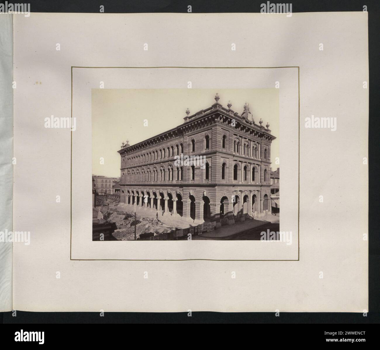 Description: Post Office, George-street (taken from the Building ...