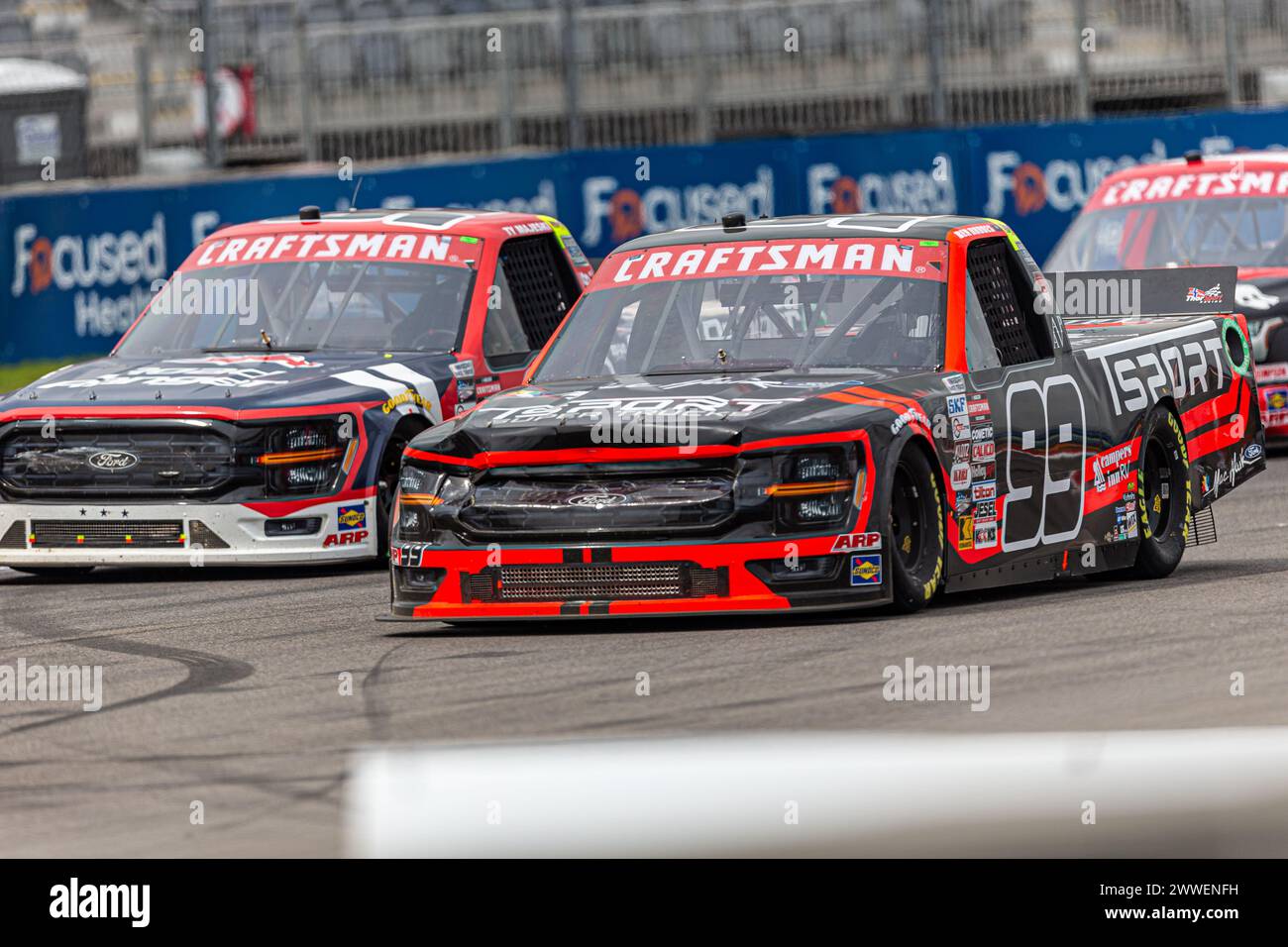 Texas, USA. 23rd Mar, 2024. NASCAR Truck Series driver, NASCAR Gander ...