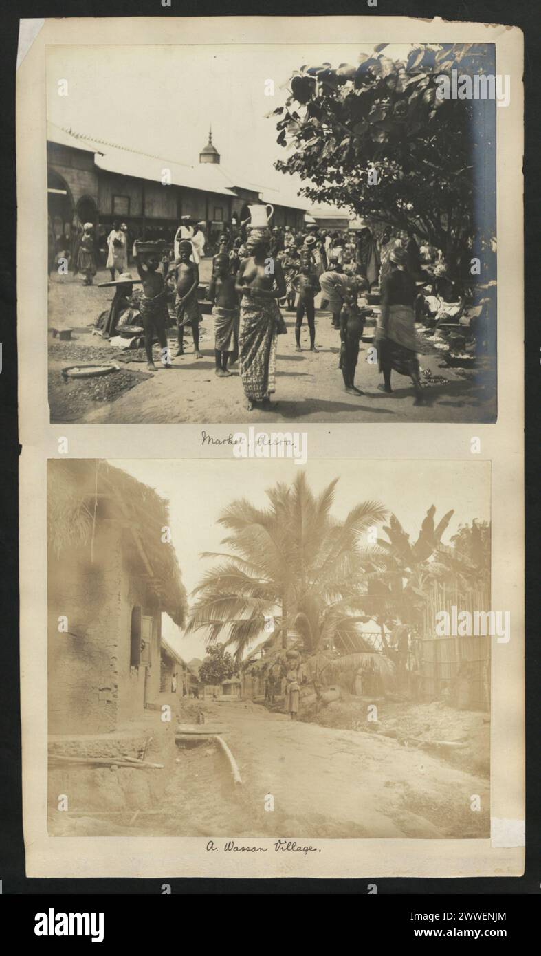 Description: Market, Accra. Location: Accra Description: A Wassan ...