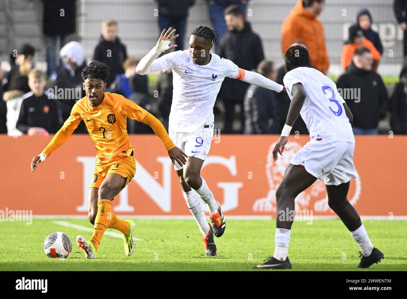 Assen, Nederland. 23rd Mar, 2024. ASSEN, 23-03-2024, Stadion Marsdijk ...