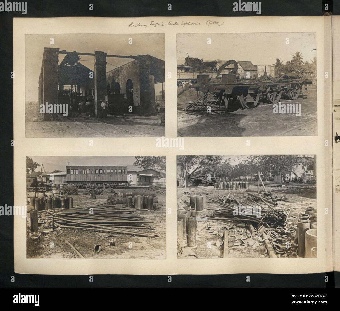 Description: Jamaica Government Railway- Government Railway- Explosion ...