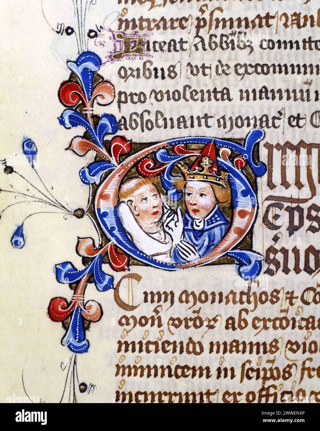 Furness abbey manuscript hi-res stock photography and images - Alamy