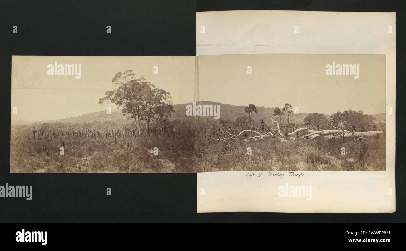 Photograph depicting part of the Darling Range in Western Australia ...
