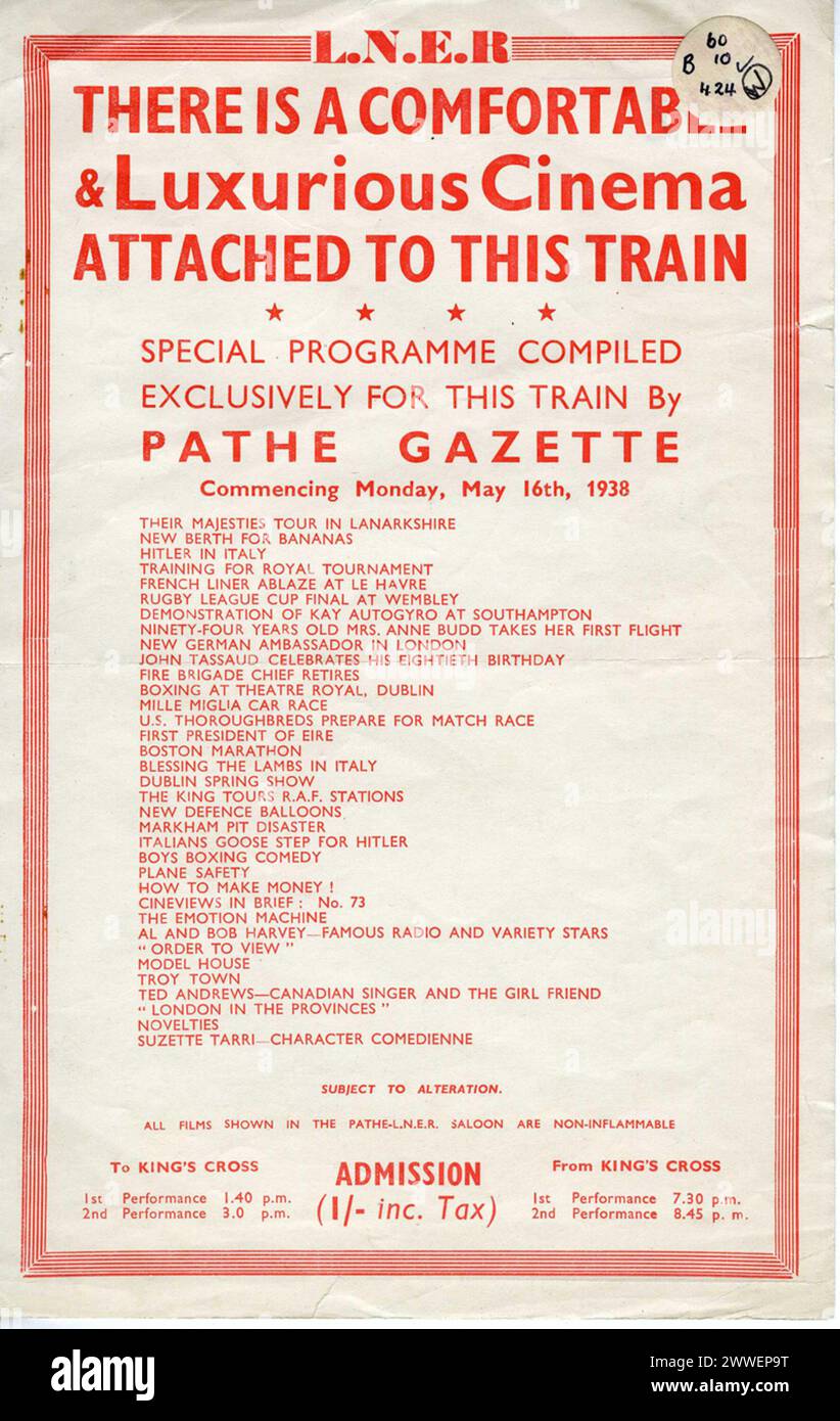 Pathé films hi-res stock photography and images - Alamy