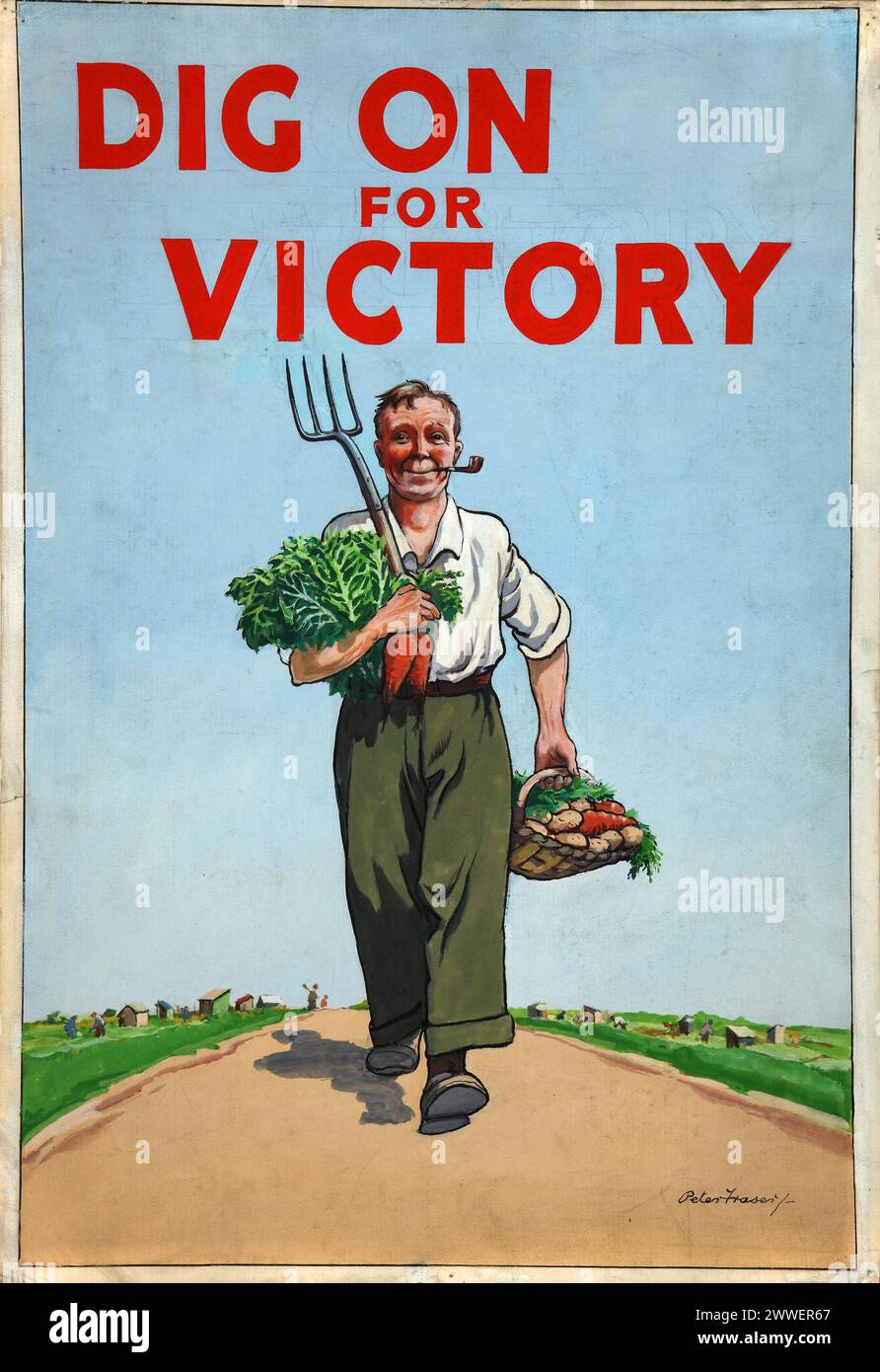 Dig for victory ministry of agriculture hi-res stock photography and ...