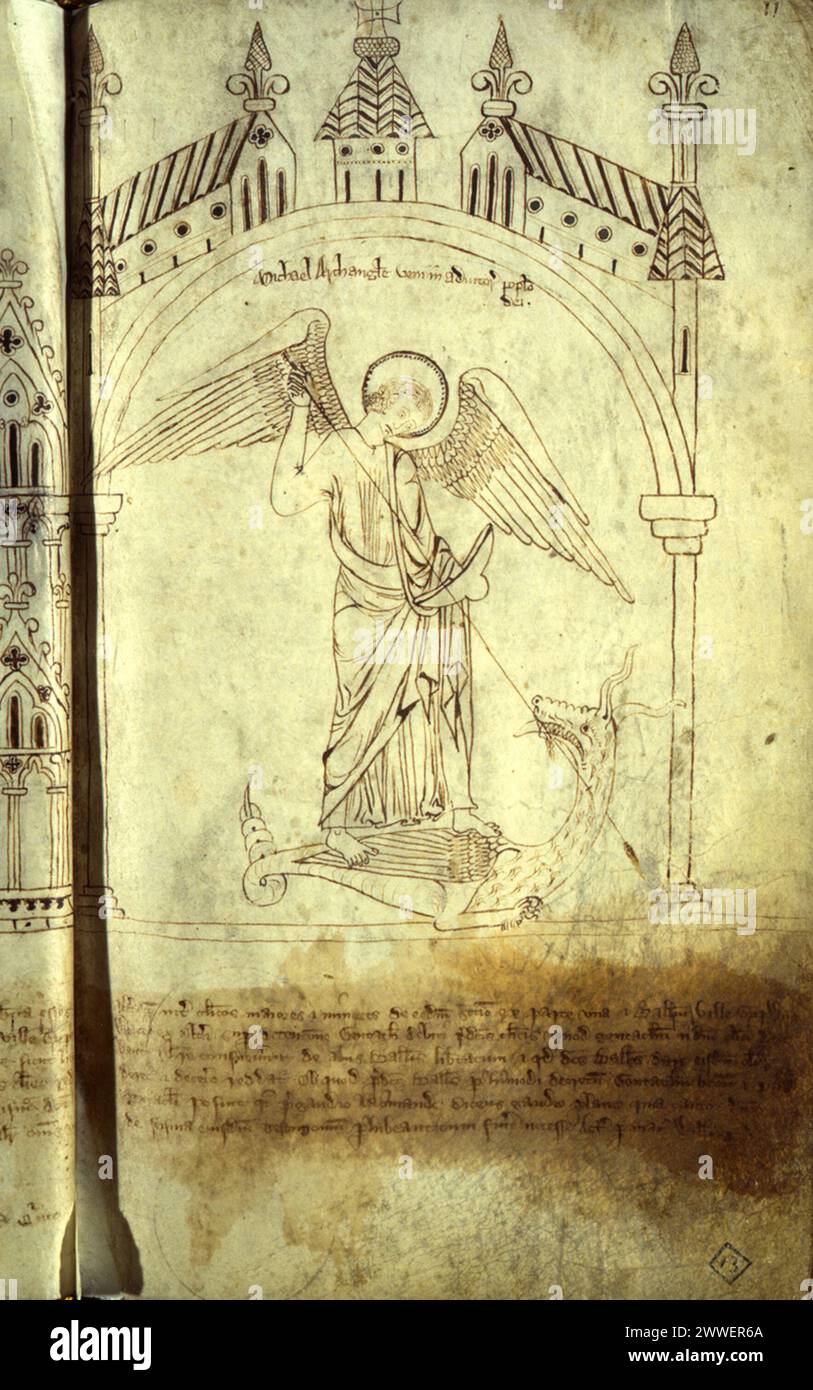 Medieval dragon illumination hi-res stock photography and images - Alamy