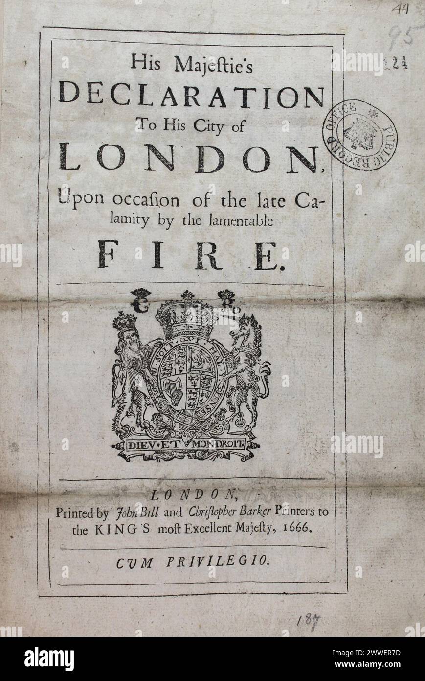 Declaration of london hi-res stock photography and images - Alamy