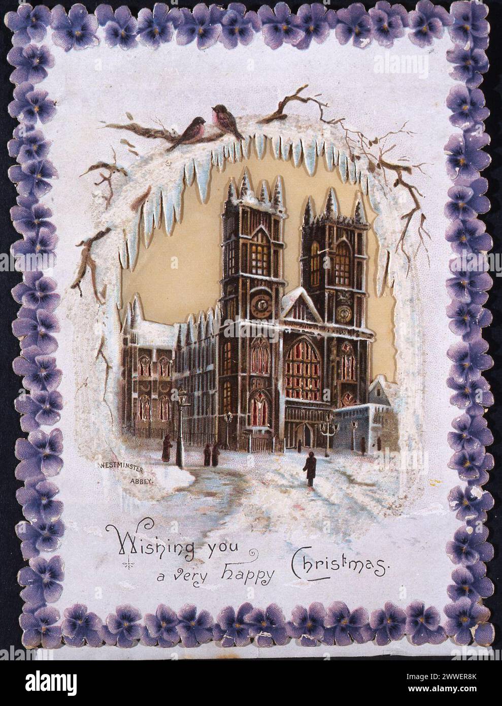 Westminster Abbey Christmas card, 1896 Document: Westminster Abbey ...