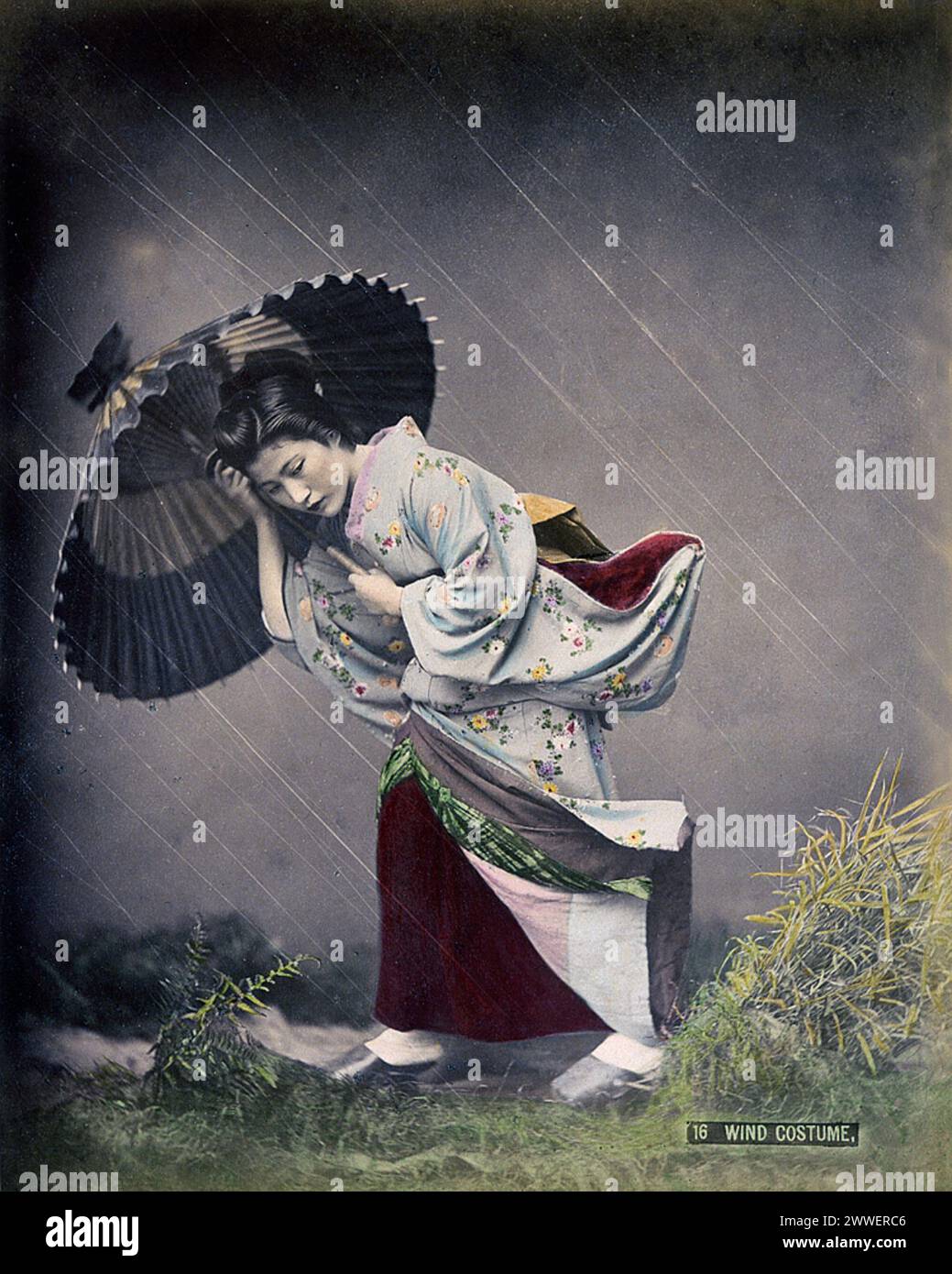 Wind Costume Description: "Wind Costume". Late 19th century Japanese ...