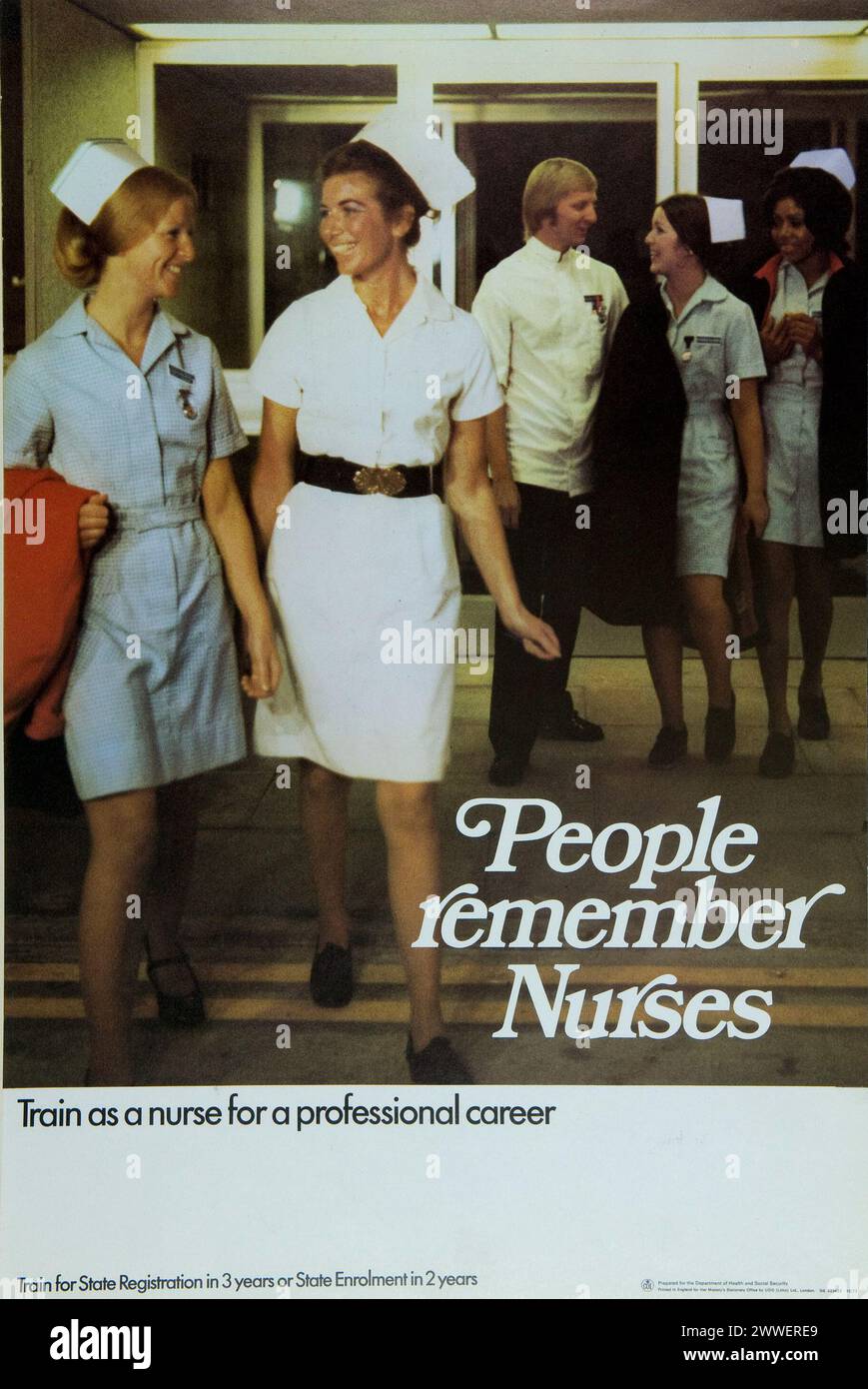 1960s nurse poster hi-res stock photography and images - Alamy