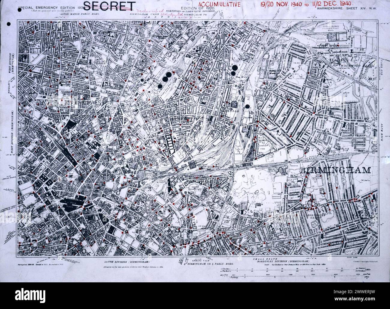 1940 map hi-res stock photography and images - Alamy