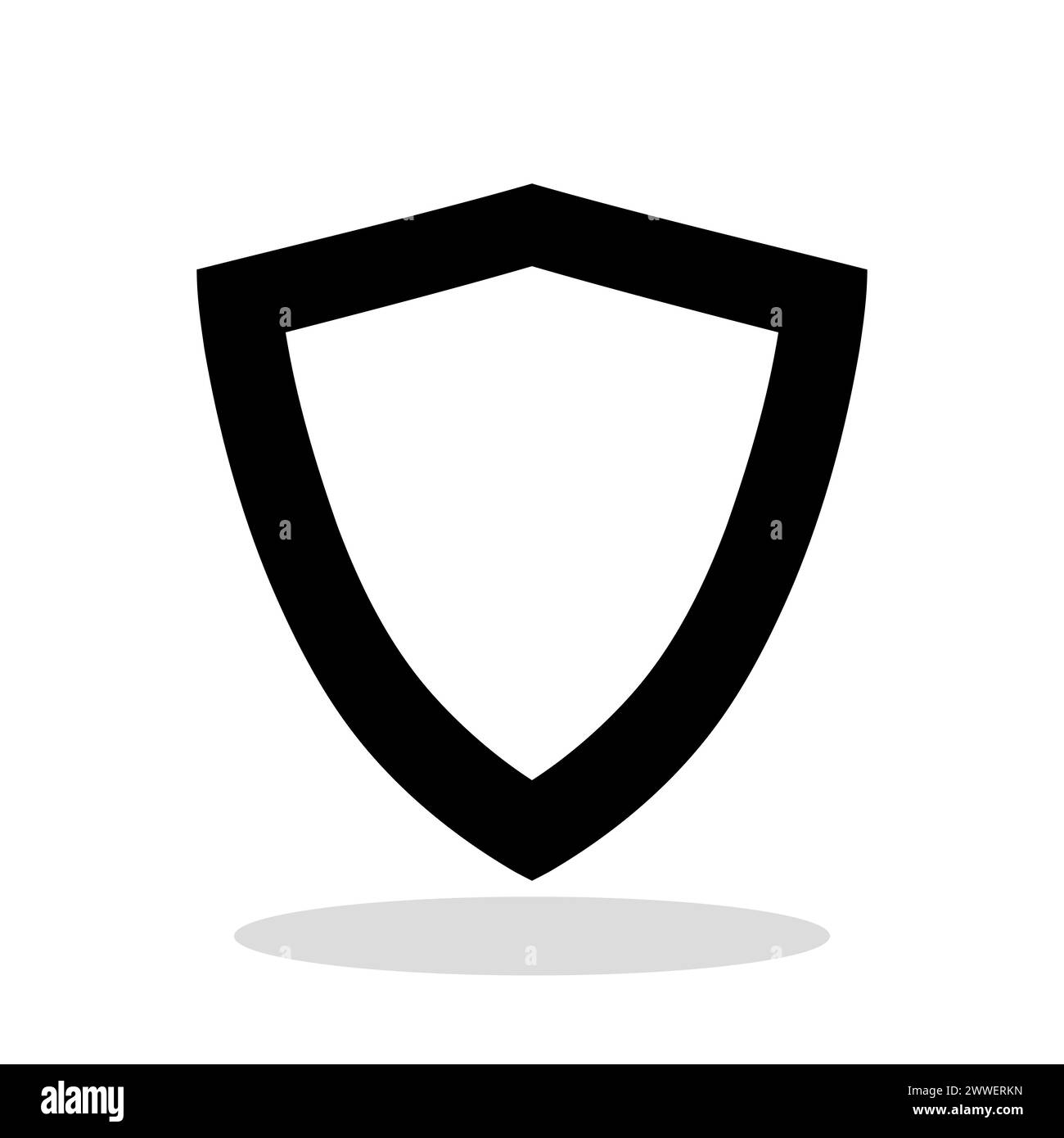 Shield symbol Black and White Stock Photos & Images - Alamy