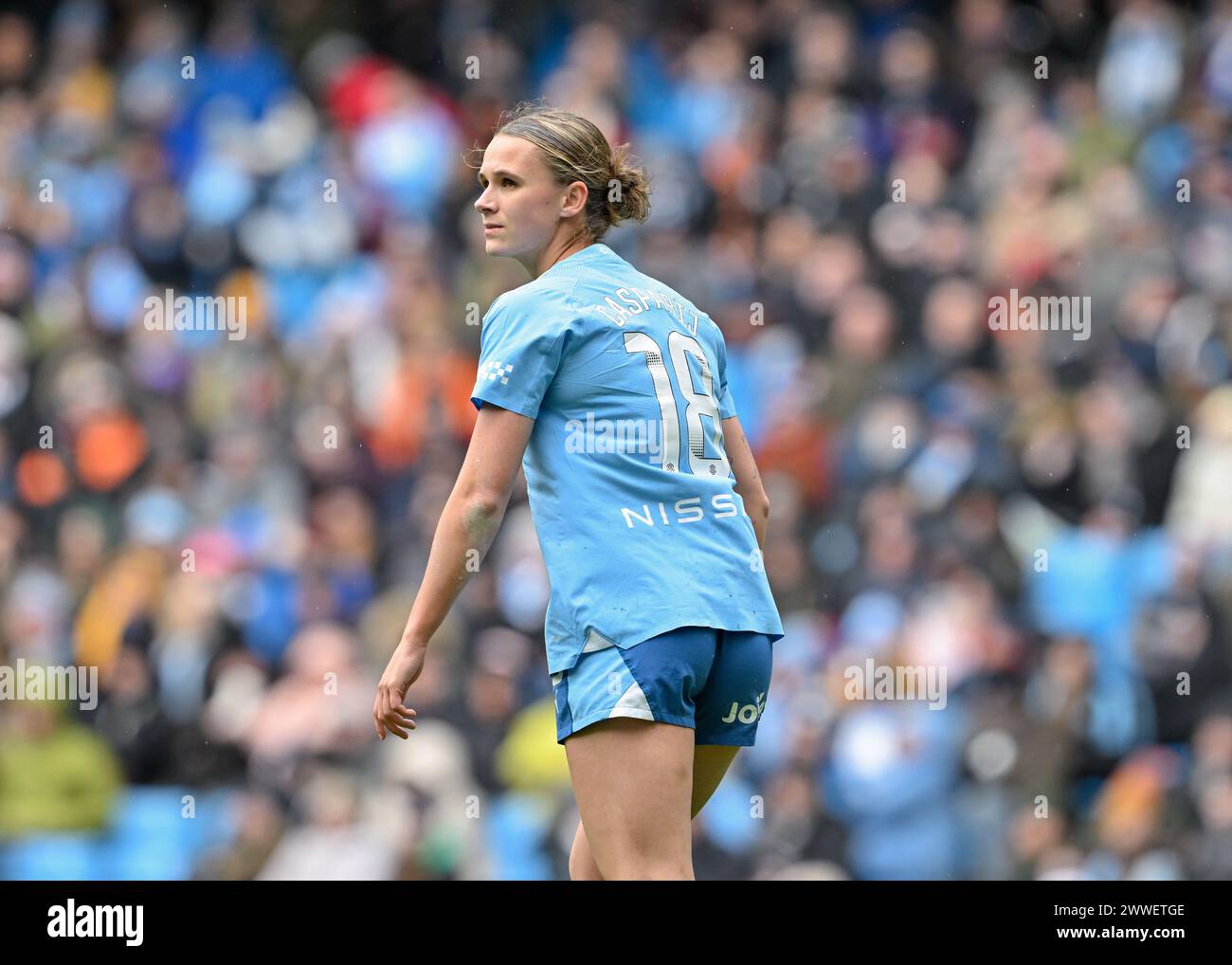 Kerstin Casparij of Manchester City Women, during The FA Women's Super ...
