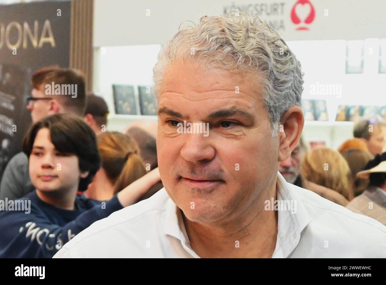 Leipziger Buchmesse 2024 auf der Messe in Leipzig. Foto: Michael Tsokos ...