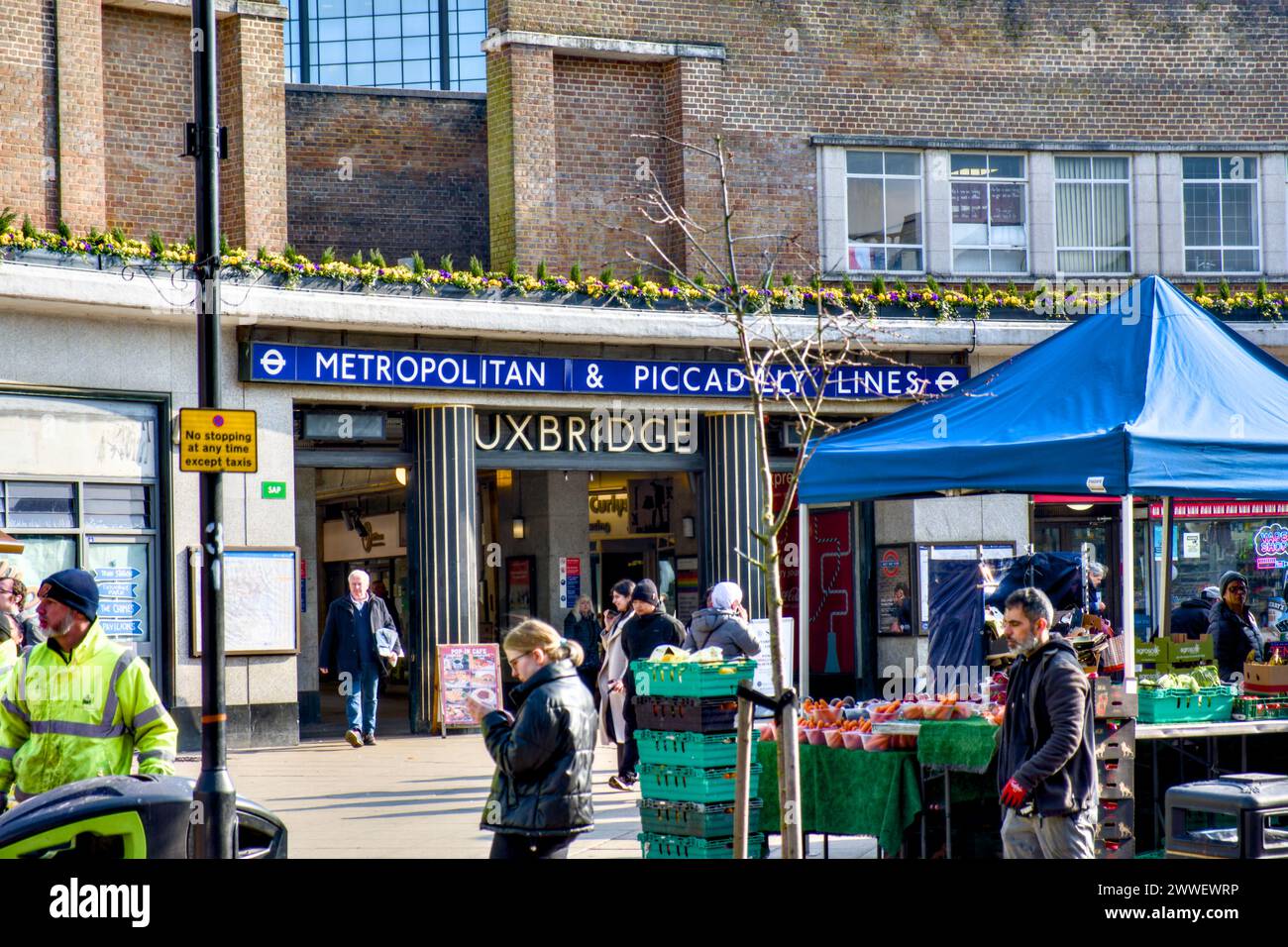 Uxbridge Underground Station, High Street, Uxbridge, Borough of ...